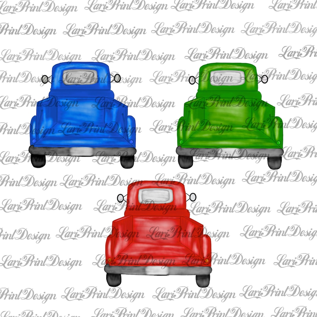 Truck Bundle Sublimation Design, Sublimation Graphics, Instant Download ...