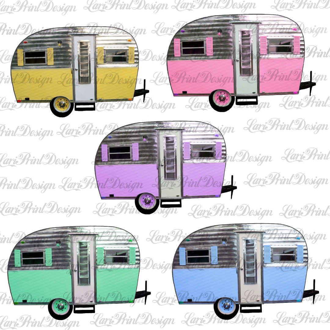 Camper Bundle Sublimation Design Digital Download Sublimation Graphics ...