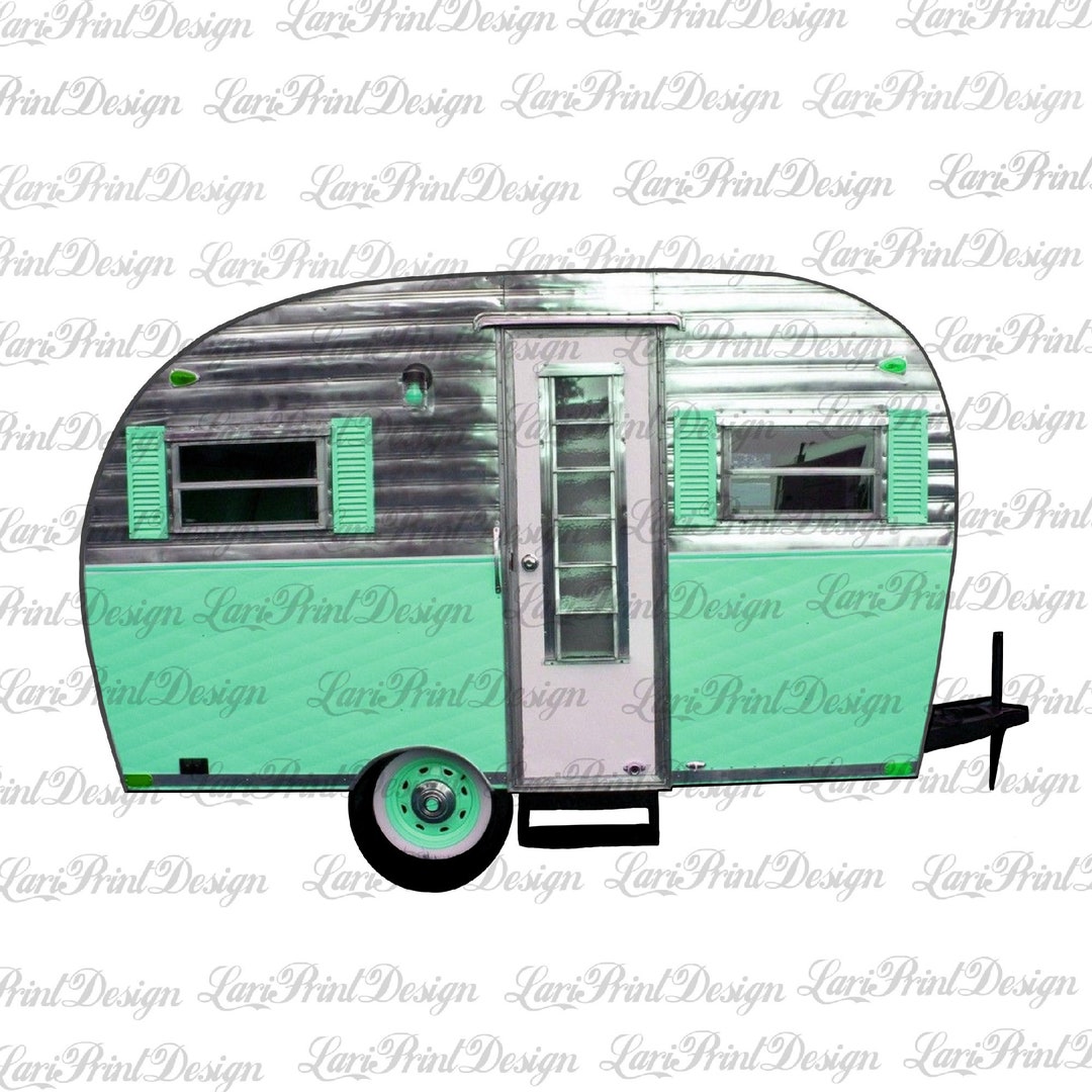 Retro Camper Sublimation Design Digital Download Sublimation Graphics ...