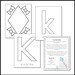 K is for Kite Letter Craft - Etsy