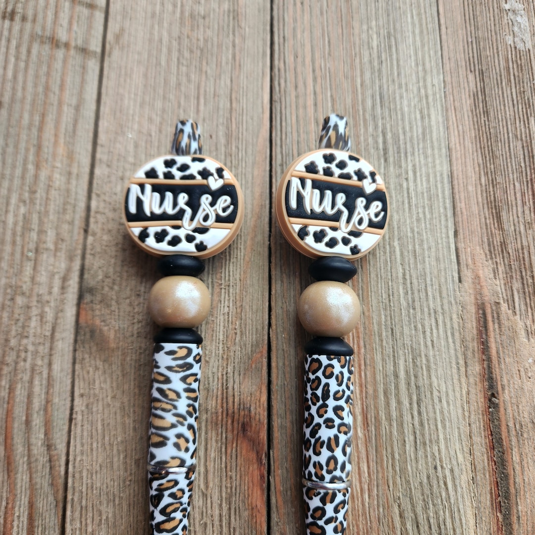 Nurse Pen, Leopard Print Pen, Refillable Pen, Reusable Pen, Gift, Nurse ...