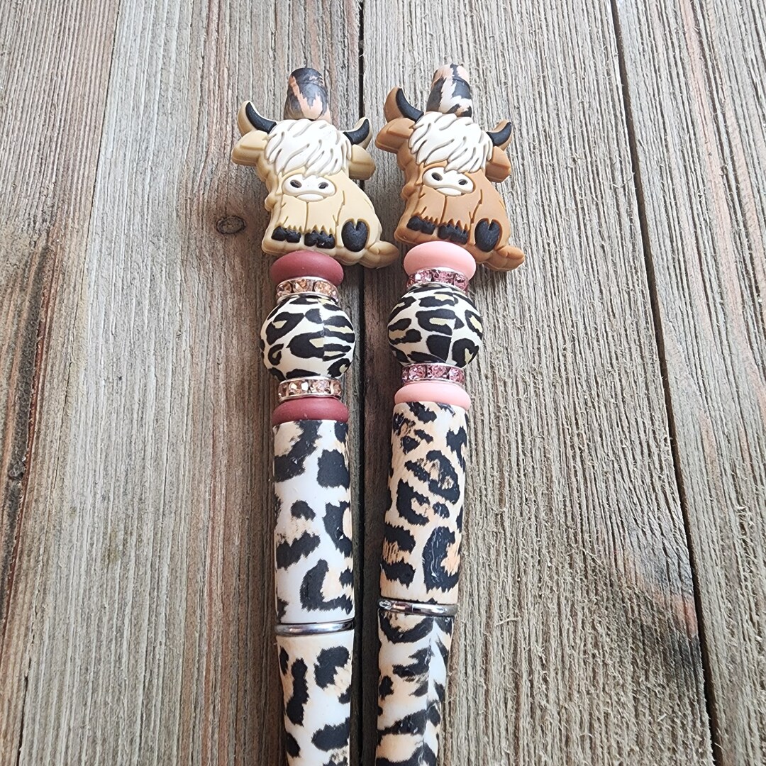 Highland Cow Pen, Cow Pen, Refillable Pen, Reusable Pen, Gift, Cow ...