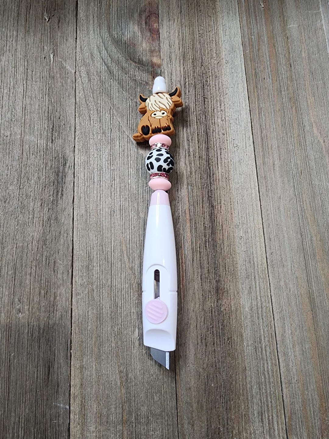 Beaded Box Cutters, Custom Design Box Cutter, Razor Knife, Utility ...