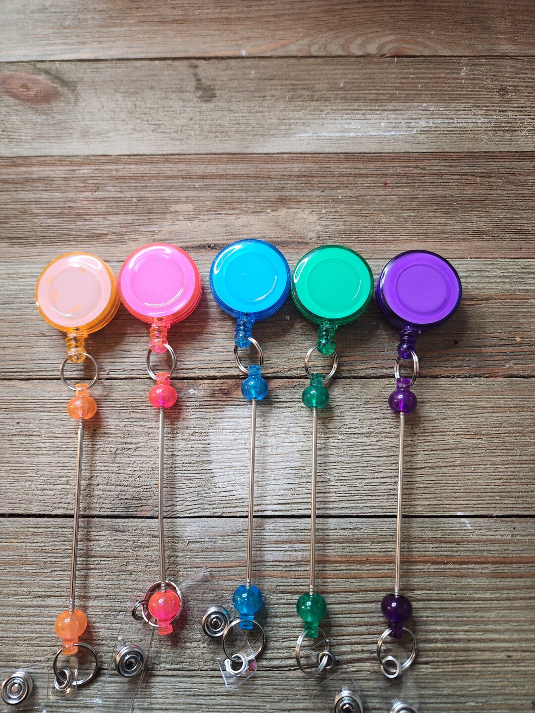 Beadable Badge Reels,beadable Bars, Keychain Blanks,beadable ...