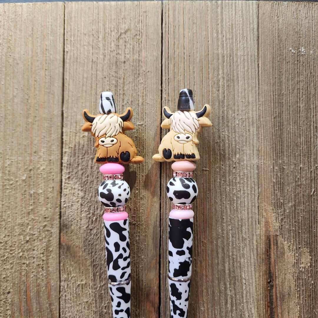 Highland Cow Pen, Cow Pen, Refillable Pen, Reusable Pen, Gift, Cow ...