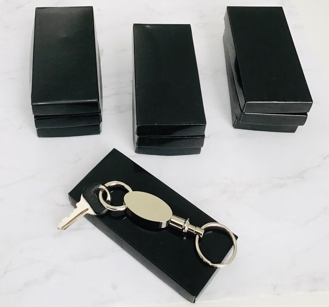 Key Chains 10 Pc Valet Keychains Brass Stainless Steel Silver Tone ...