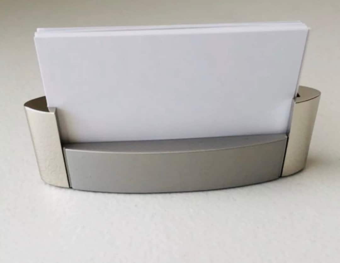 Business Card Holder Desktop-stainless Steel NIB Office Desktop ...