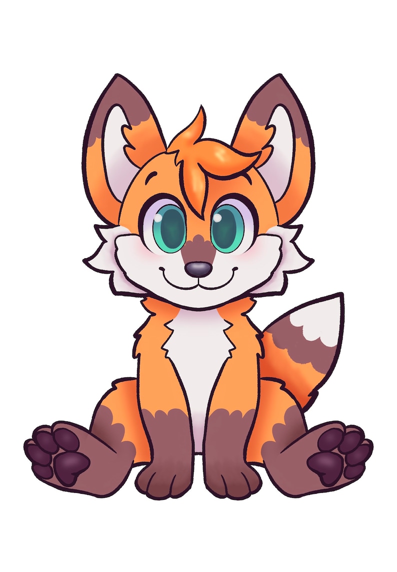 YCH Chibi Fursona Furry Art - Etsy