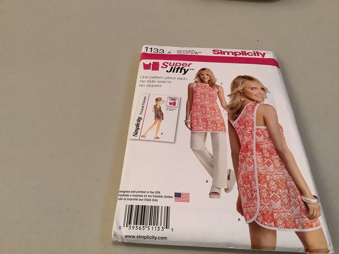 Miss Pattern for Wrap Around Pattern Simplicity 1133 Size 6 to 18 - Etsy