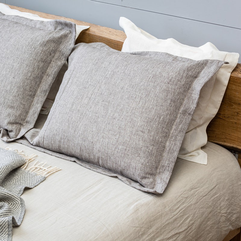 Grey Euro Sham - Etsy