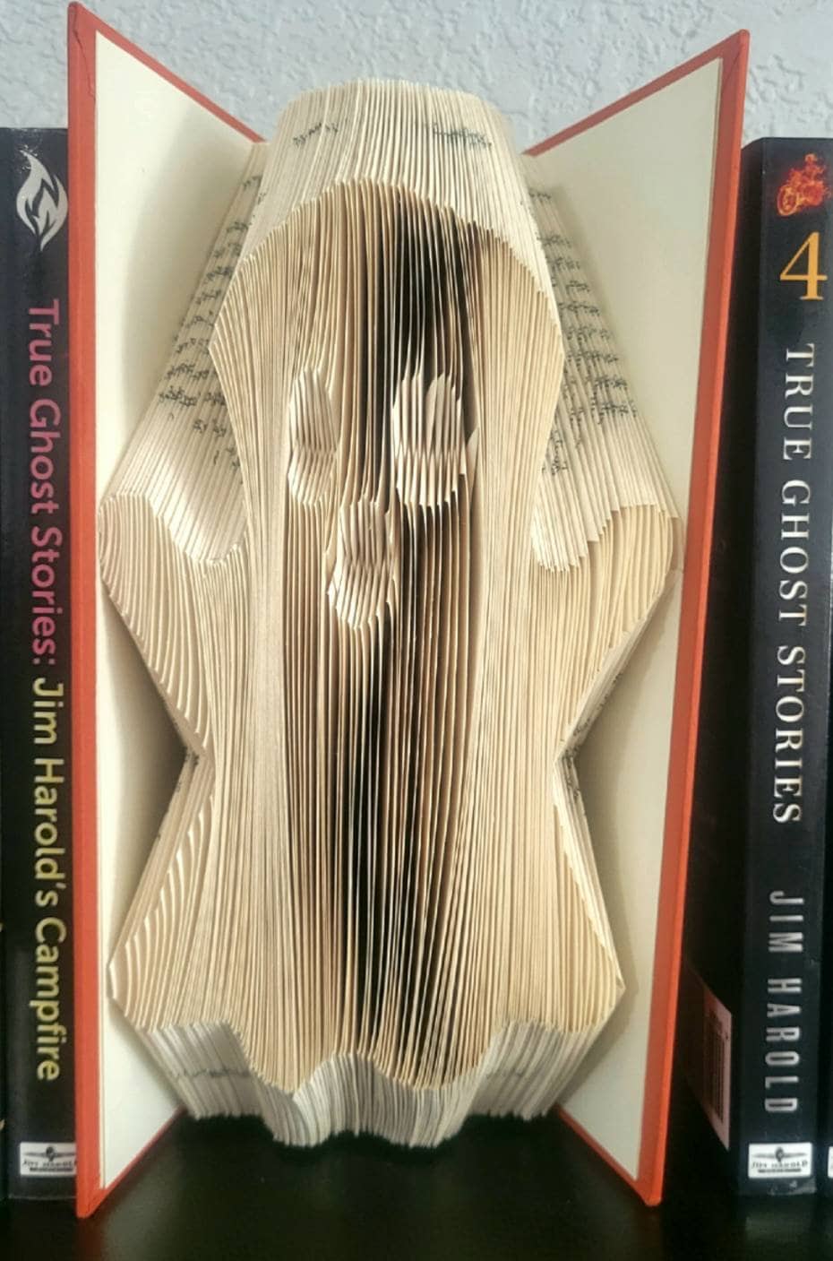 Ghost Folded Book Art Halloween Decorations - Etsy
