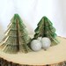 Mini Paper Christmas Trees Set of 2 Christmas Decorations - Etsy
