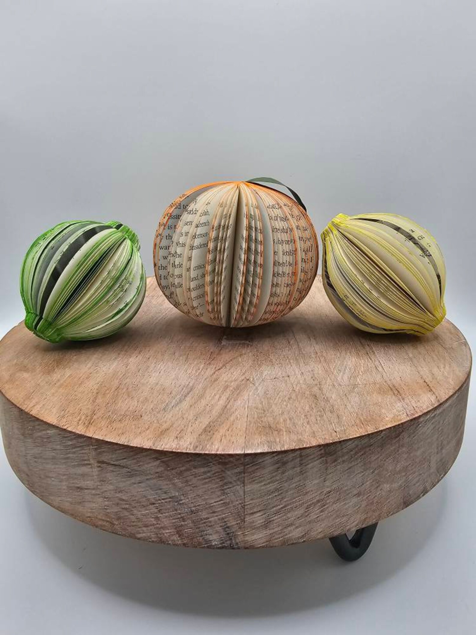Recycled Paper Fruit - Lemon, Orange, Lime, Home Decor - Etsy