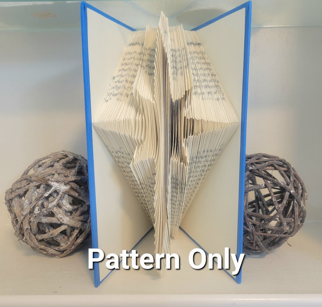 Christmas Star Book Folding Pattern - Christmas Book Folding Pattern ...