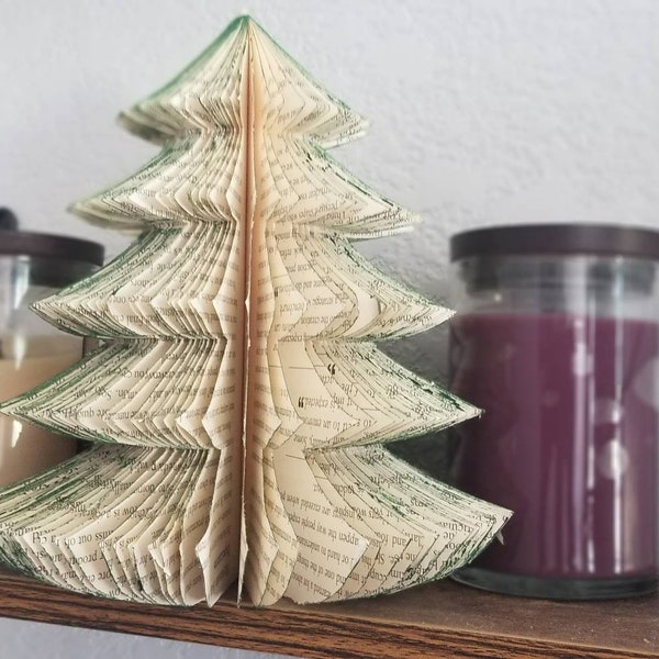 Repurposed Book - Etsy