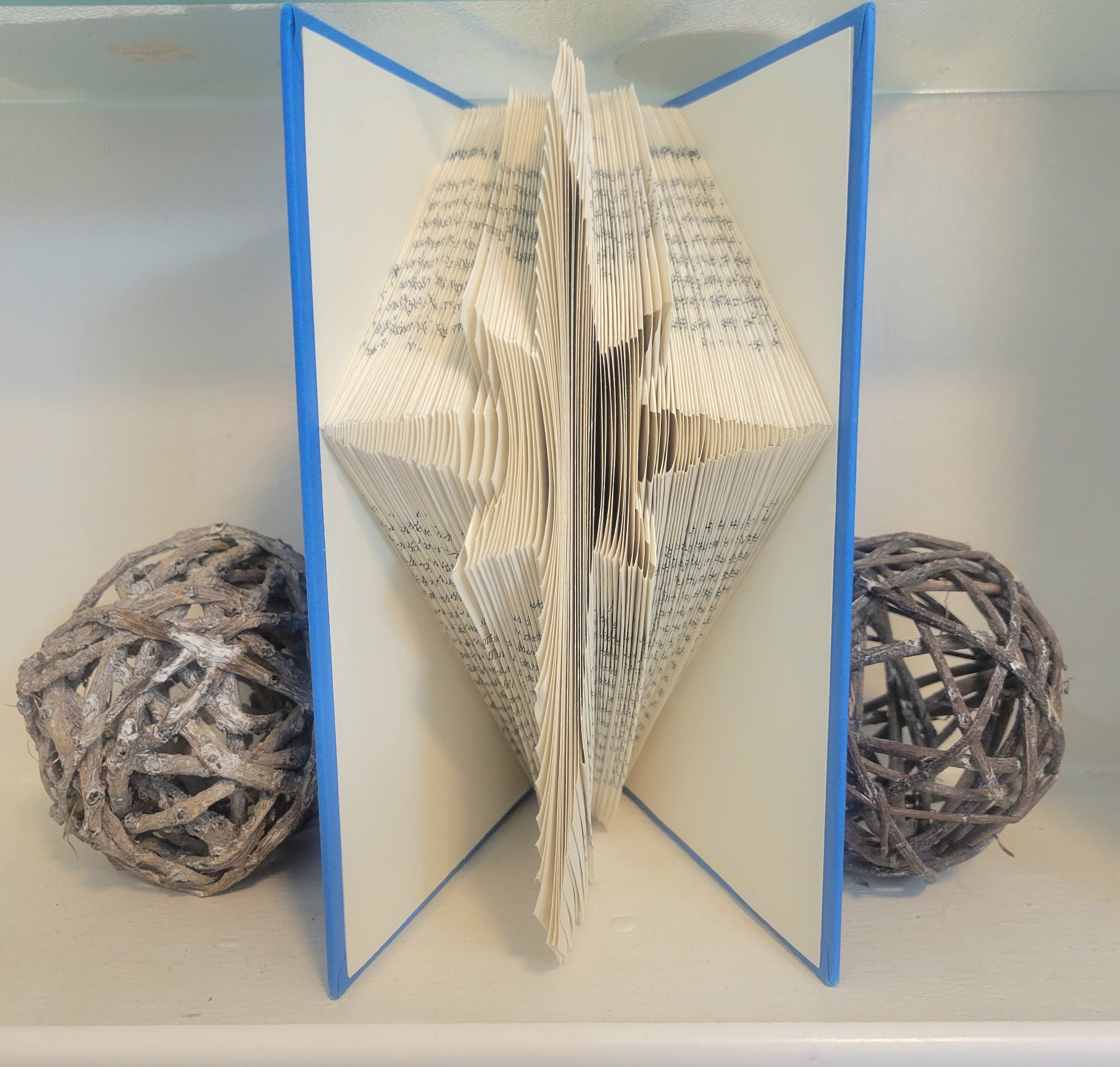 Christmas Star Book Folding Pattern Christmas Book Folding - Etsy