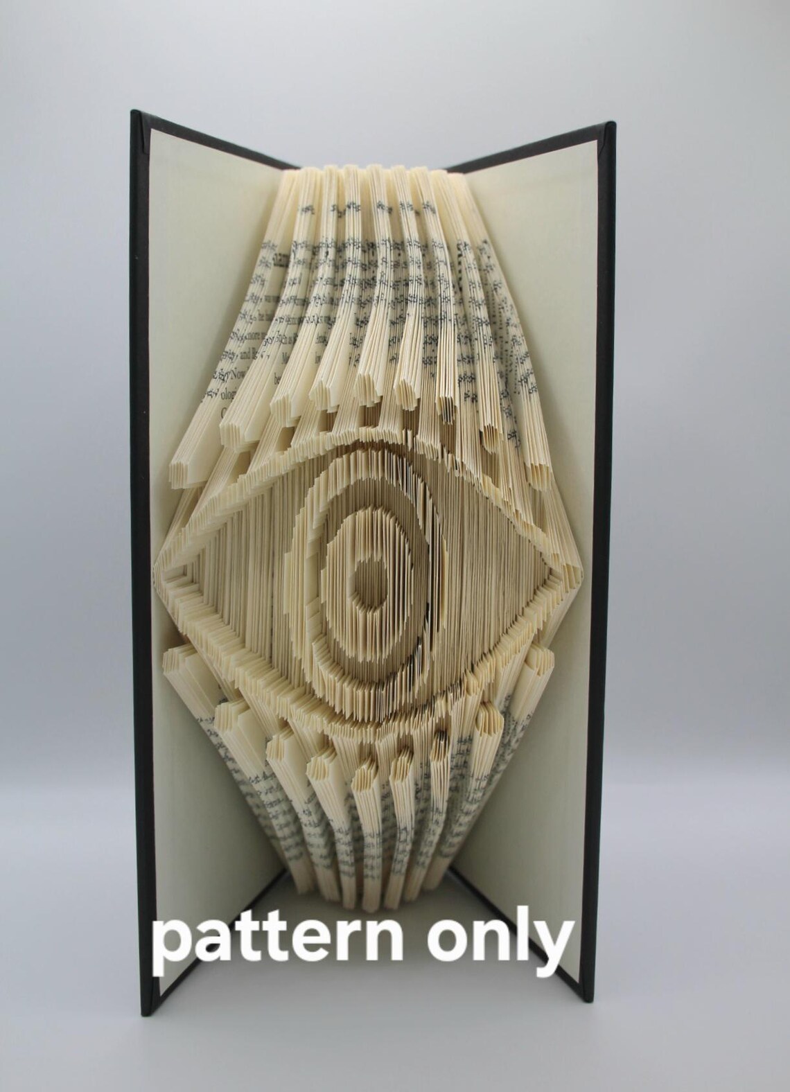 Evil Eye Book Folding Pattern: DIY Home Decor (PDF Digital Download) - Etsy