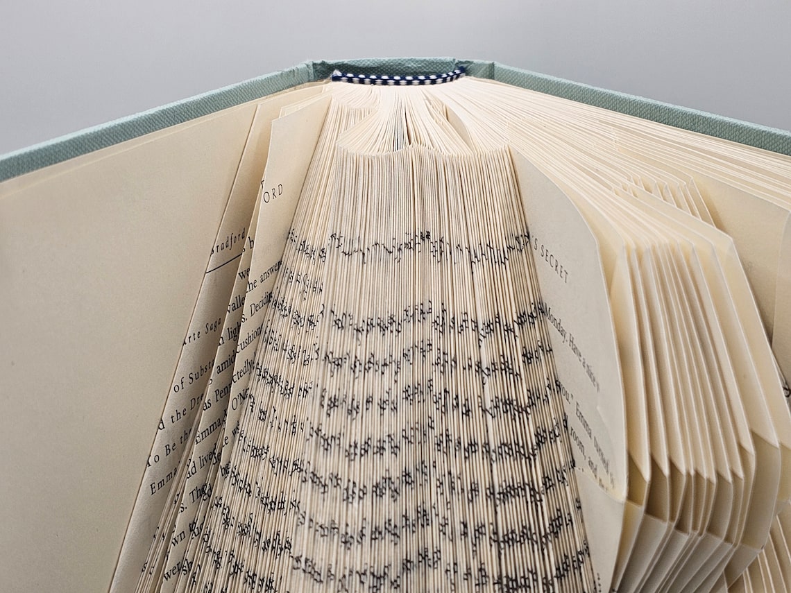 Baby Elephant Book Folding Pattern Folded Book Pattern DIY - Etsy