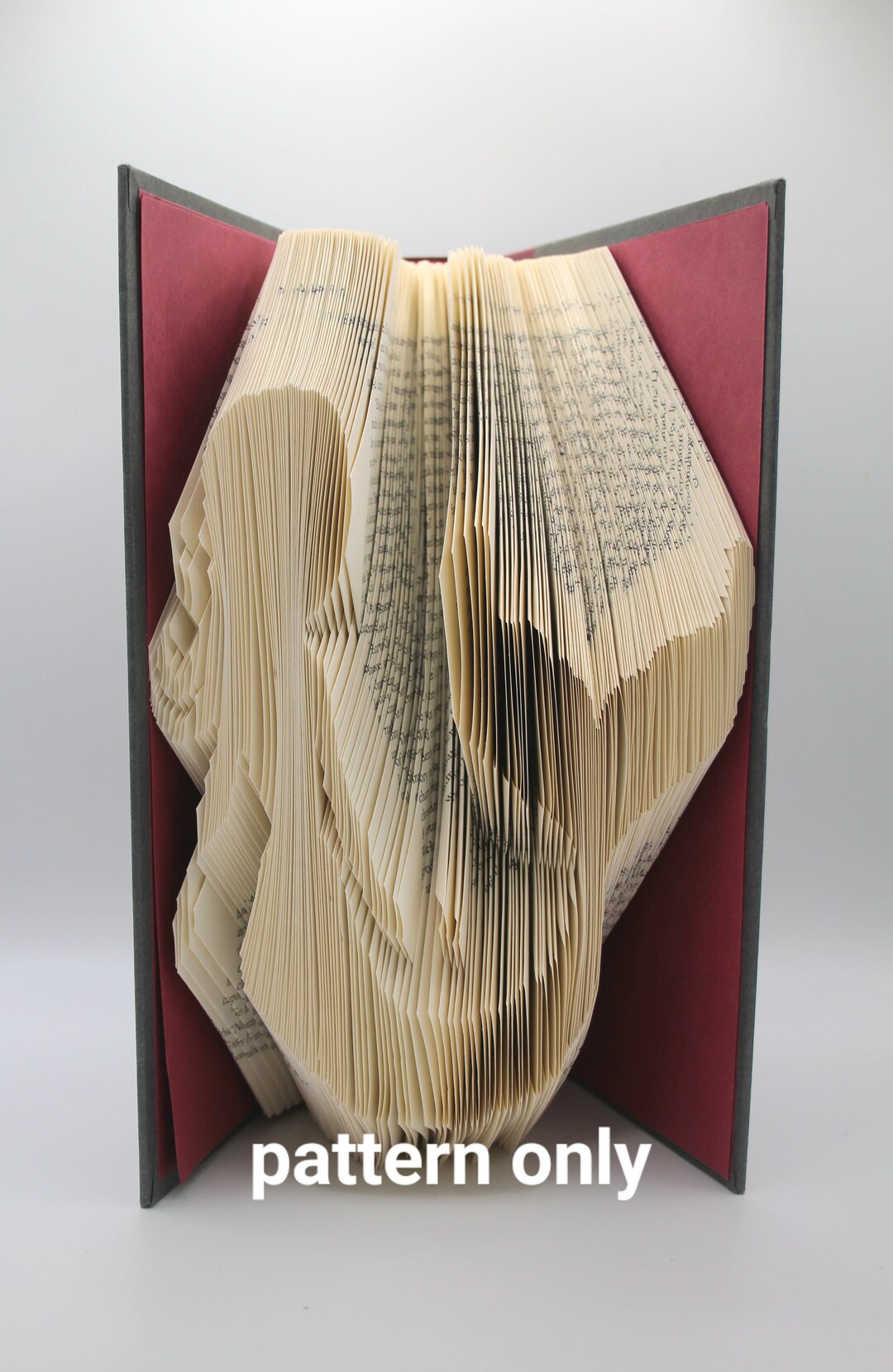 Mermaid Book Folding Pattern: DIY Book Art (digital Download) - Etsy