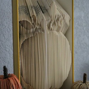 Pumpkin Book Folding Pattern - Etsy