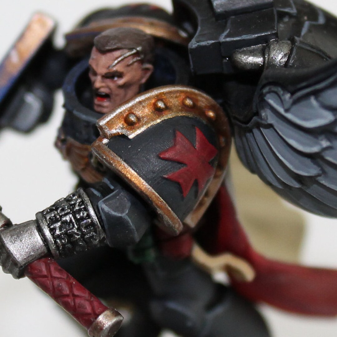 Black Templars Mark 3 Shoulder Pads - Etsy UK