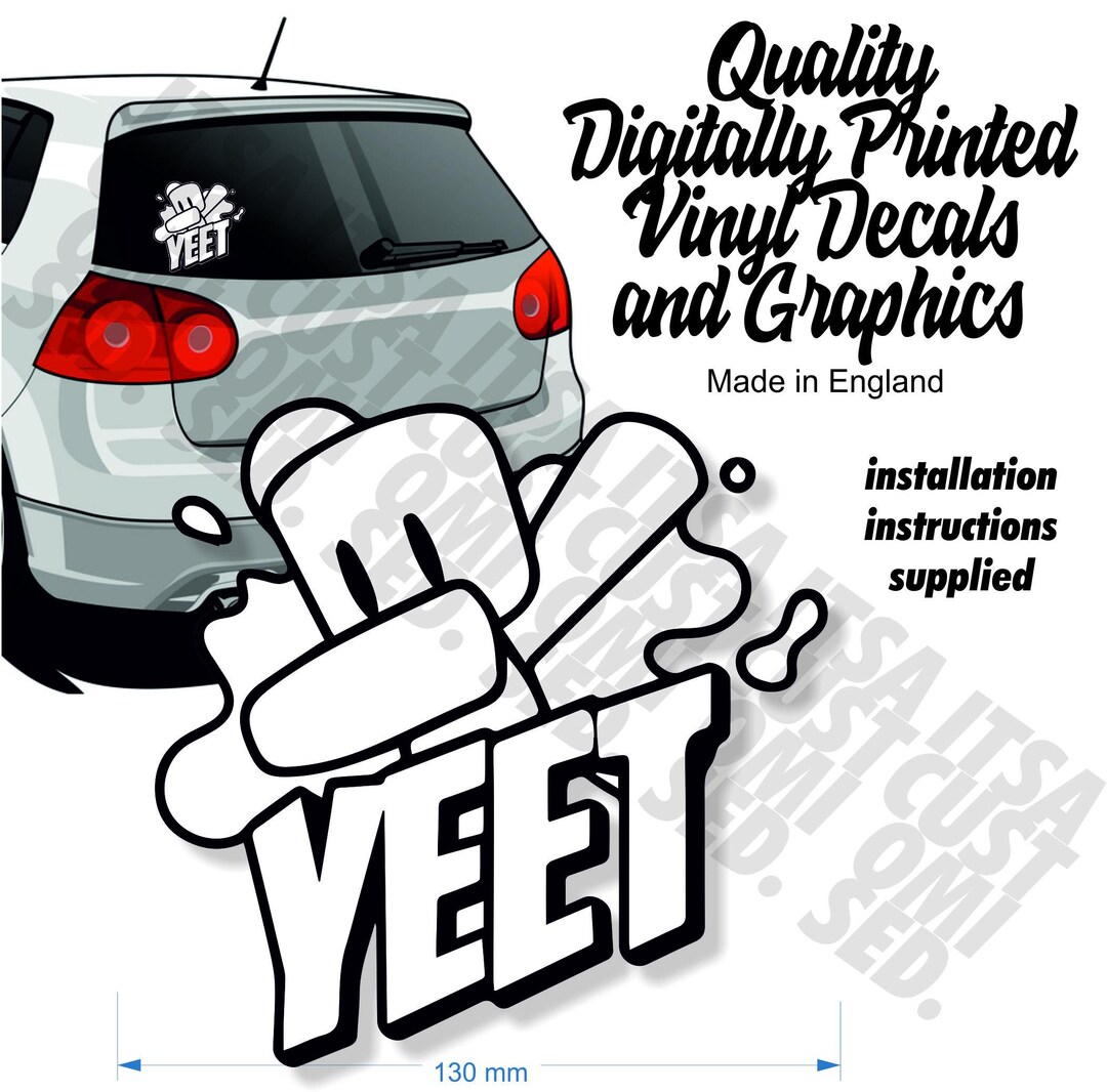 Original Yeet Roblox Car Sticker - Etsy
