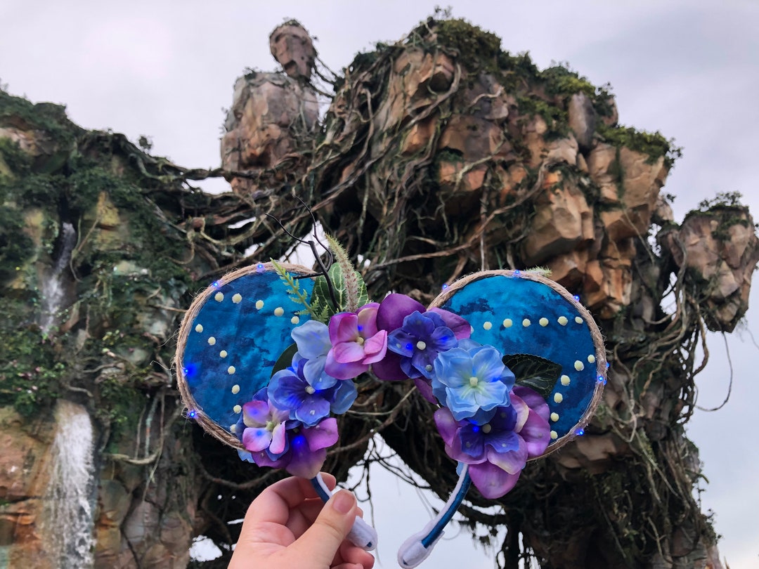 Pandora Avatar Minnie Mouse Ears (LED Lights) - Etsy