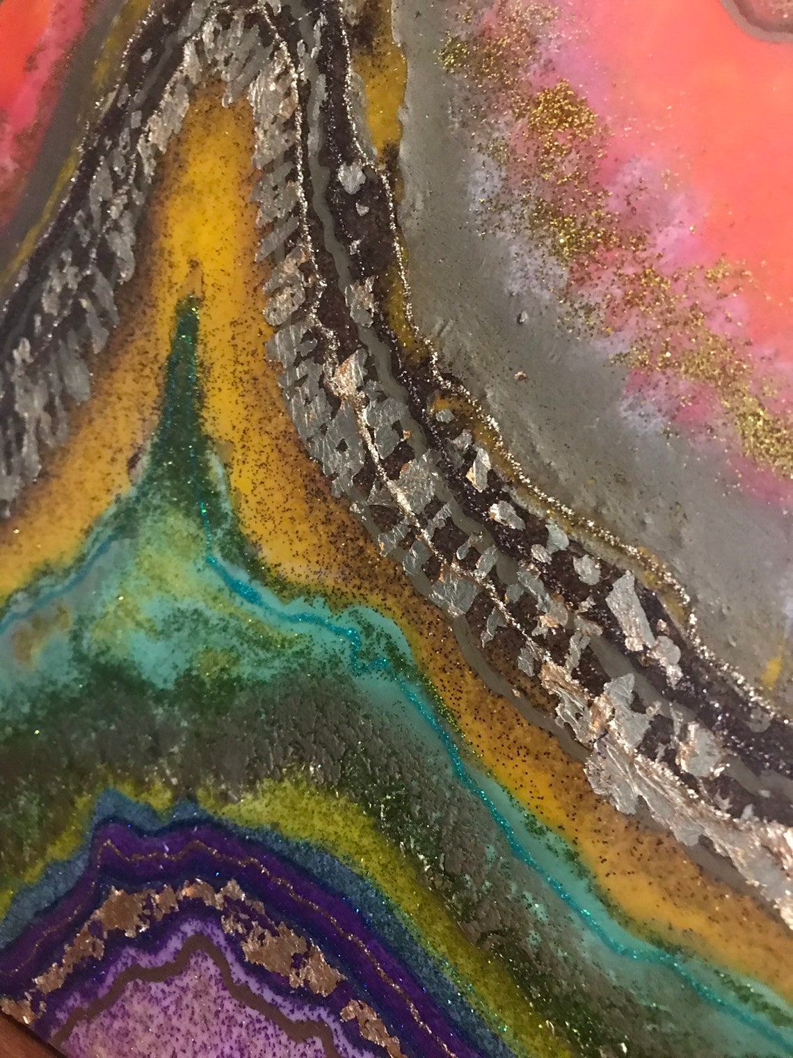 Abstract Art Resin Art Original art | Etsy