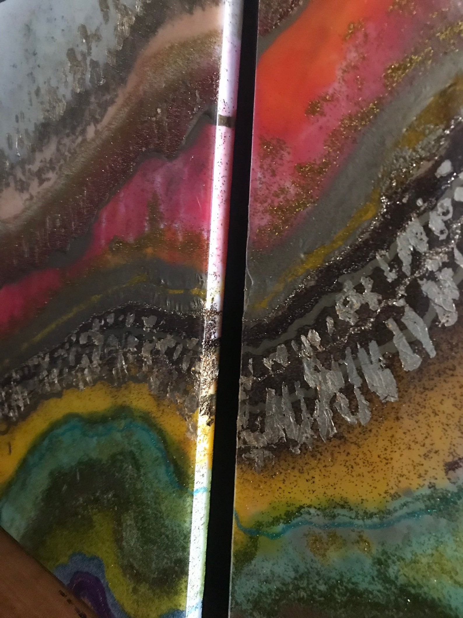 Abstract Art Resin Art Original art | Etsy