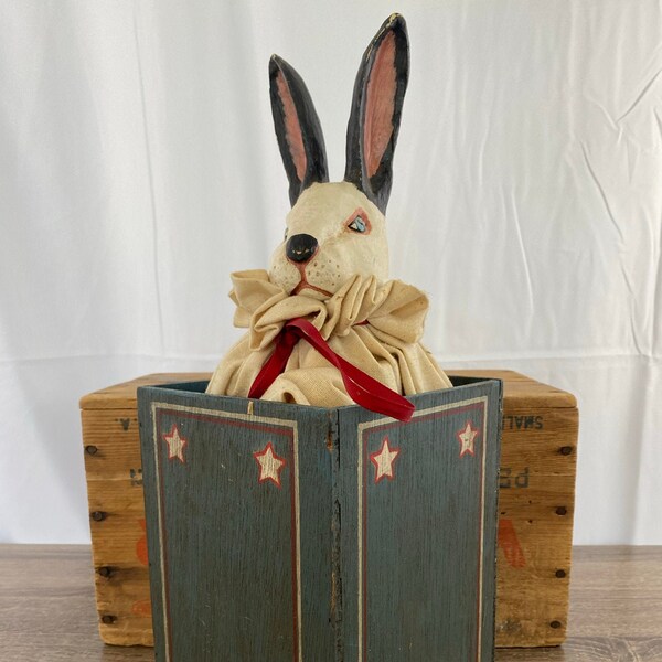Rabbit Jack in Box - Etsy