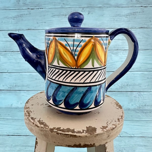 Hand Painted Teapots - Etsy