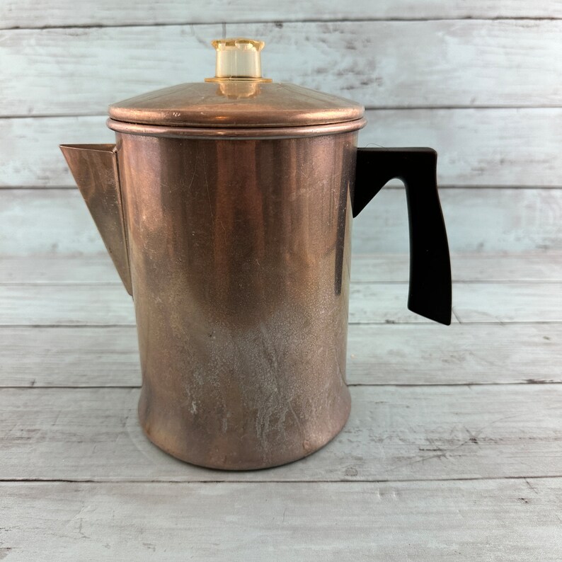 Vintage MIRRO Coffee Percolator Stovetop Camping - Etsy
