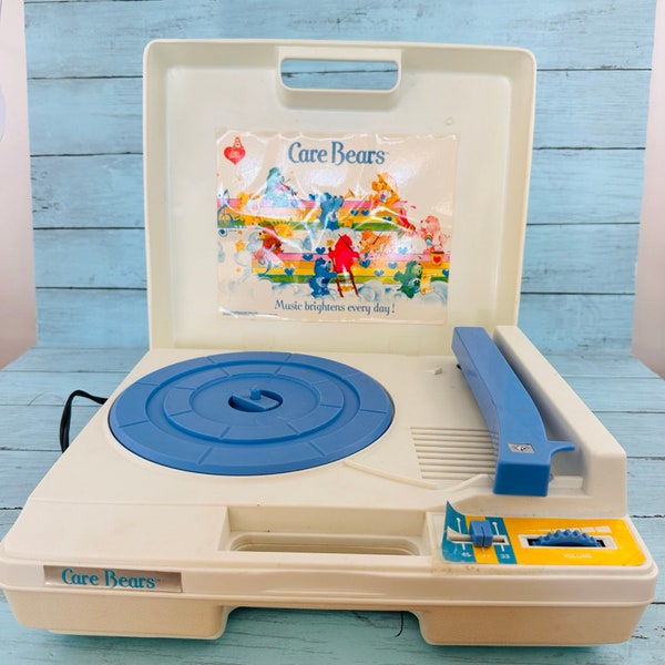 Vintage Record Player Toy - Etsy