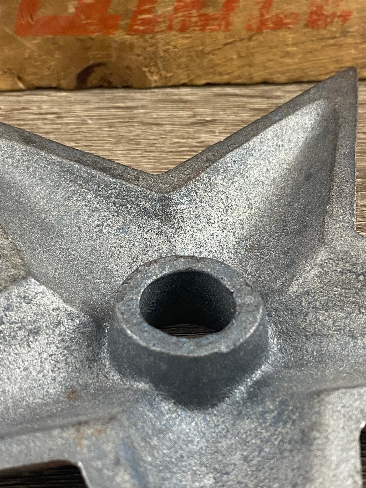 Vintage Cast Iron Building Star - Etsy