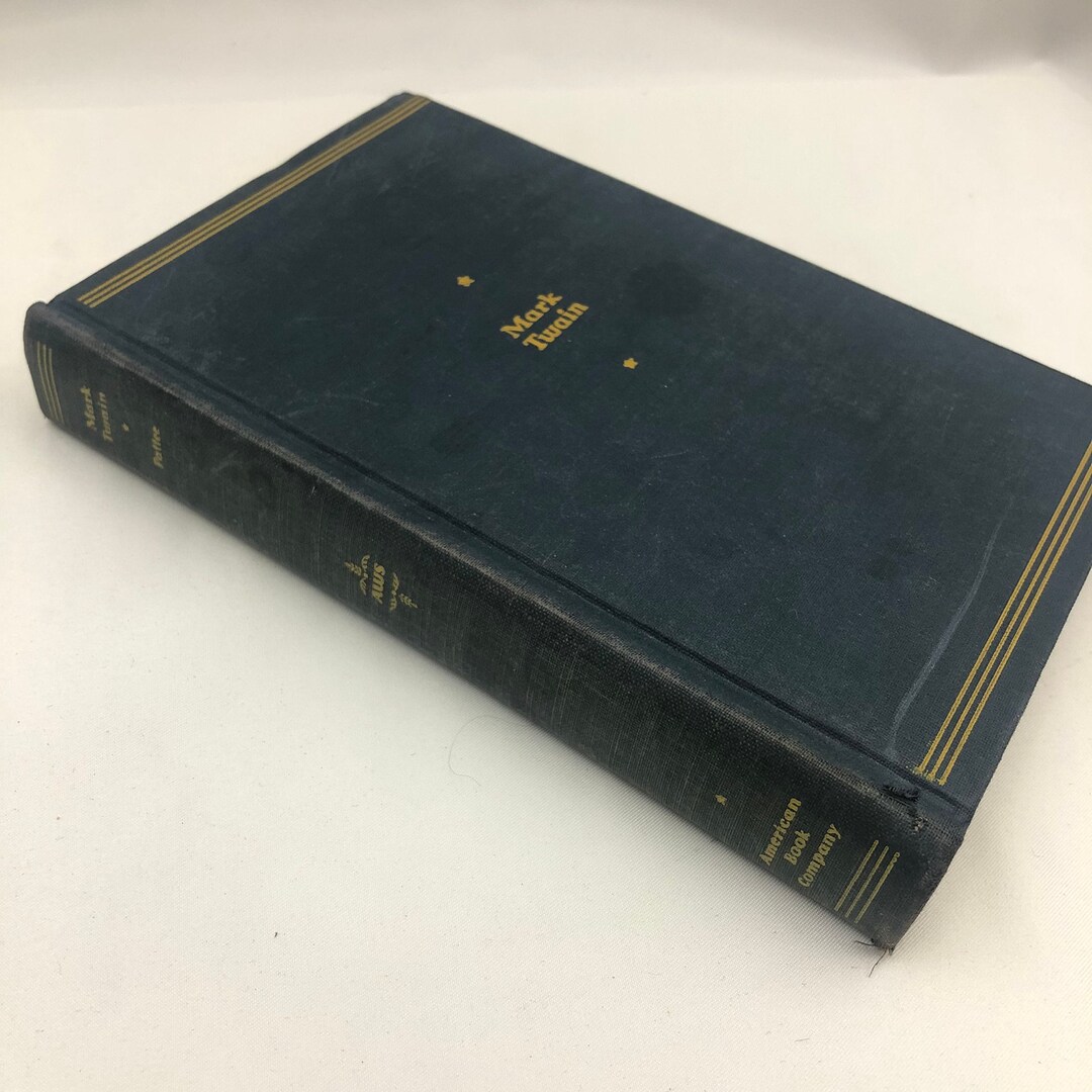 1935 Mark Twain by Fred Lewis Pattee American Book Company American ...