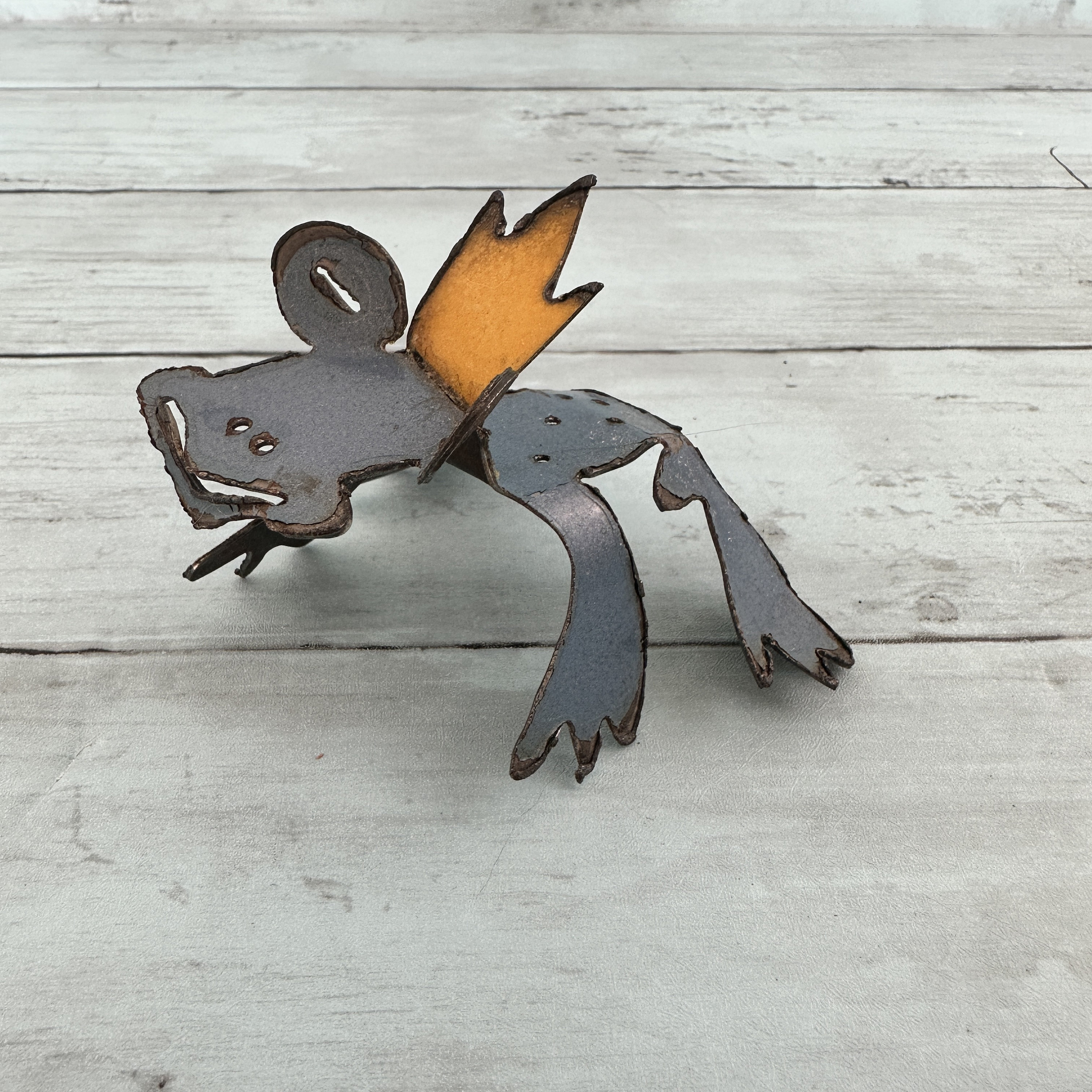 Vintage Janey Katz Frog Sculpture frog Prince 1999 - Etsy