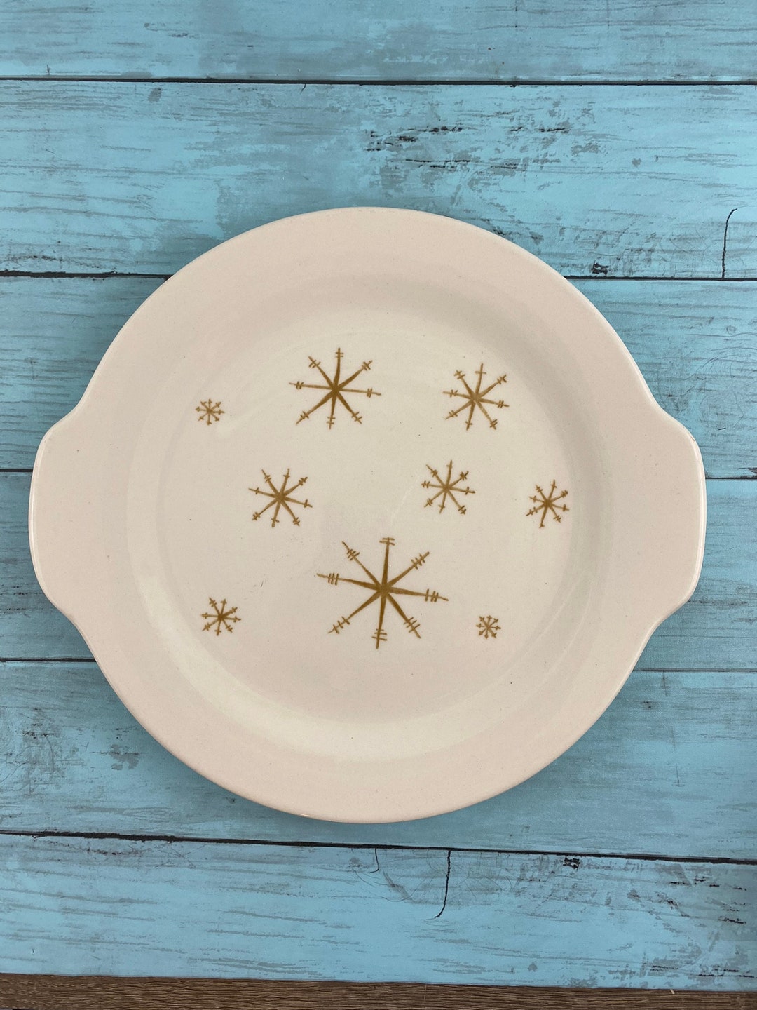 Vintage MCM Star Glow by Royal China Royal-ironstone Platter With ...