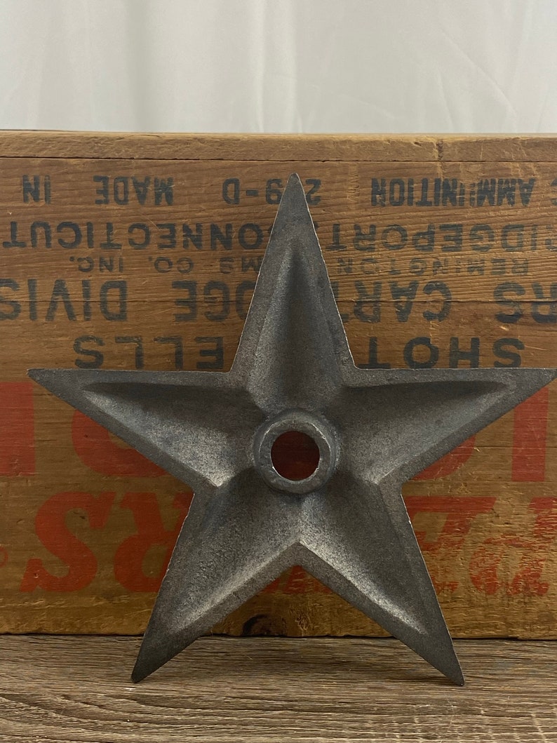 Vintage Cast Iron Building Star - Etsy