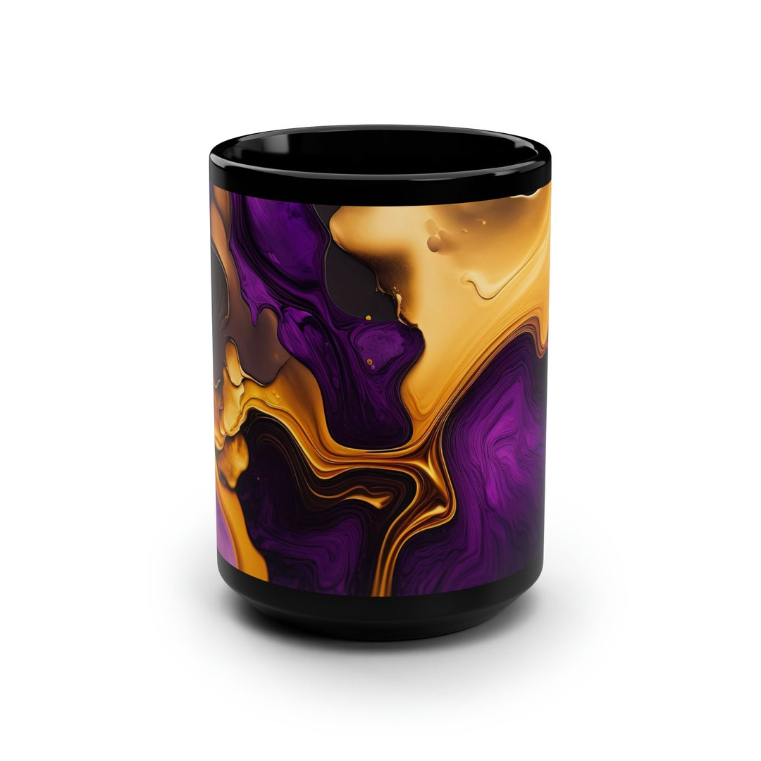 Marble Ceramic Mug Marble Aesthetic Agate Coffee Mug - Etsy