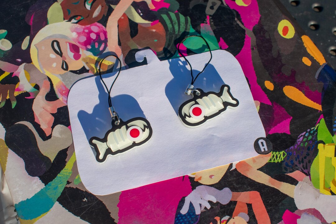 Splatoon 3 Side Order Glow Jelleton Acrylic Charm 1.5 - Etsy