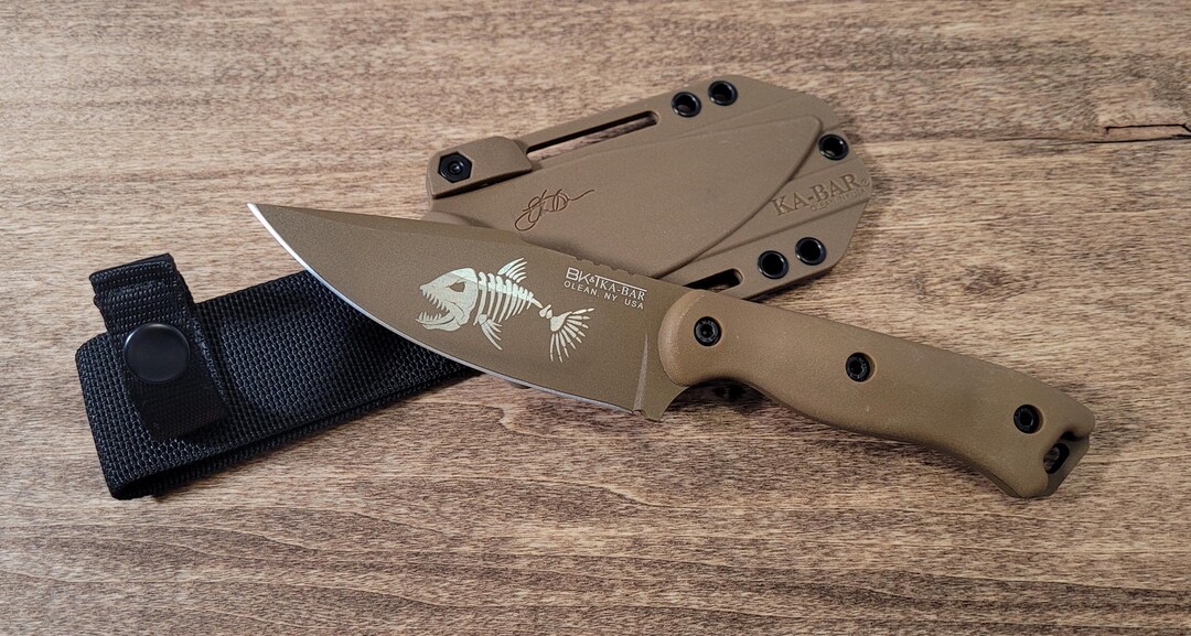 Personalized Kabar Becker BK-18 Knife - Etsy