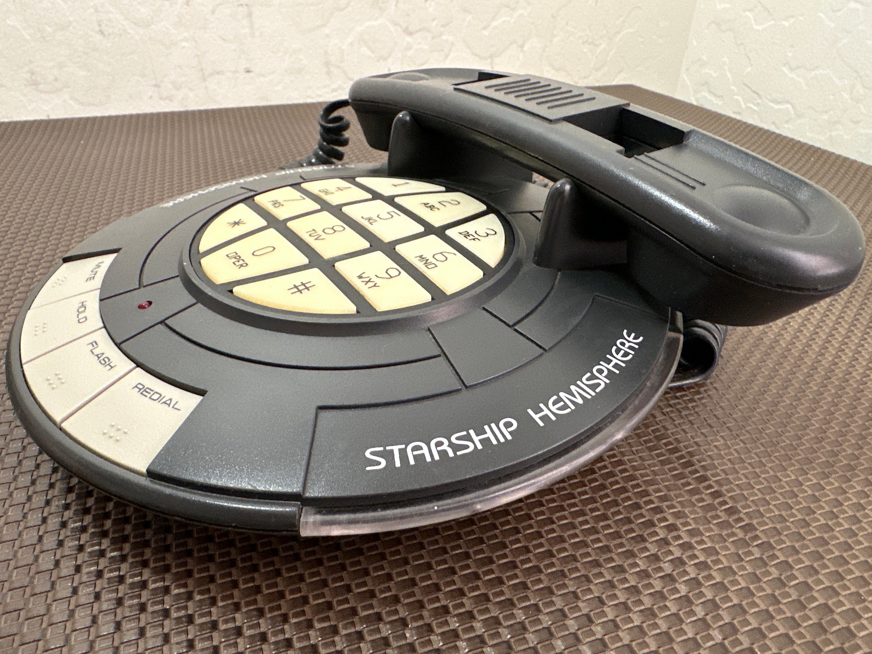 Vintage Radio Shack Starship Hemisphere Phone Telephone 1980s 90s UFO ...