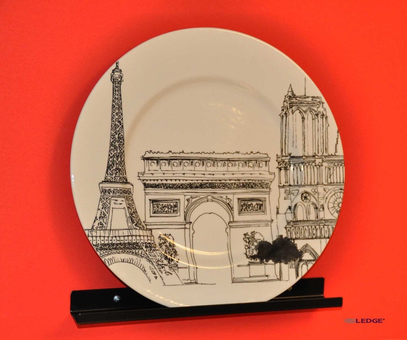 Black 2 Deep Ultraledger Picture Ledge / Wall Art - Etsy