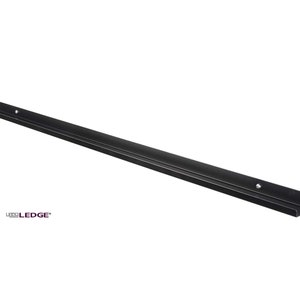 Black 2" Deep Ultraledge(r) Picture Ledge / Wall Art Display / Floating ...