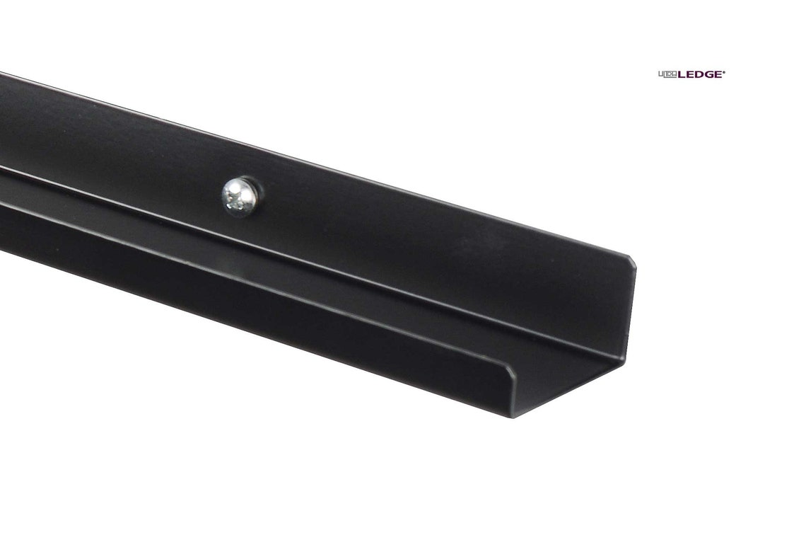 Black 2 Deep Ultraledger Picture Ledge / Wall Art - Etsy