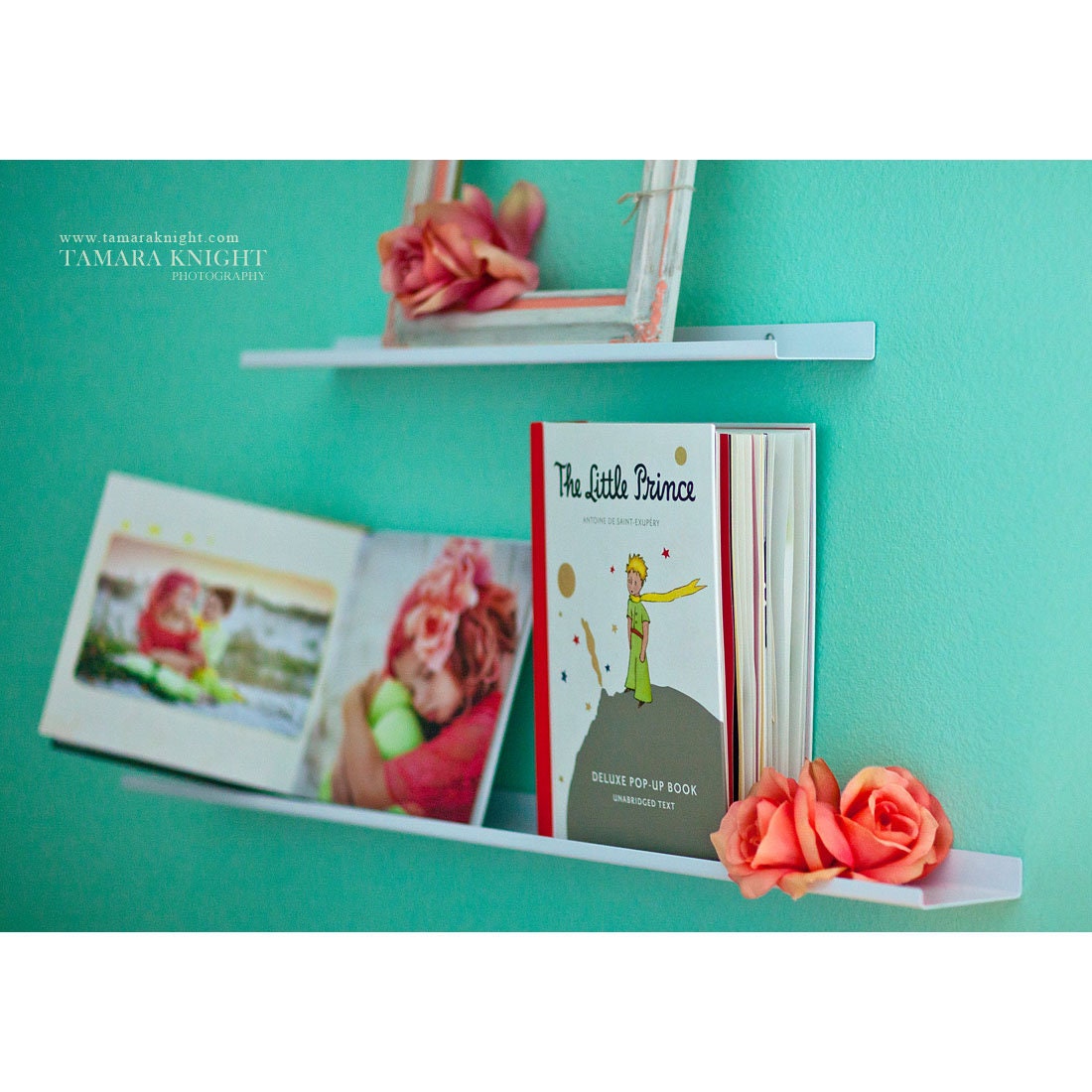 White 3.5" Deep Ultraledge(r) Picture Ledge / Wall Art Display ...