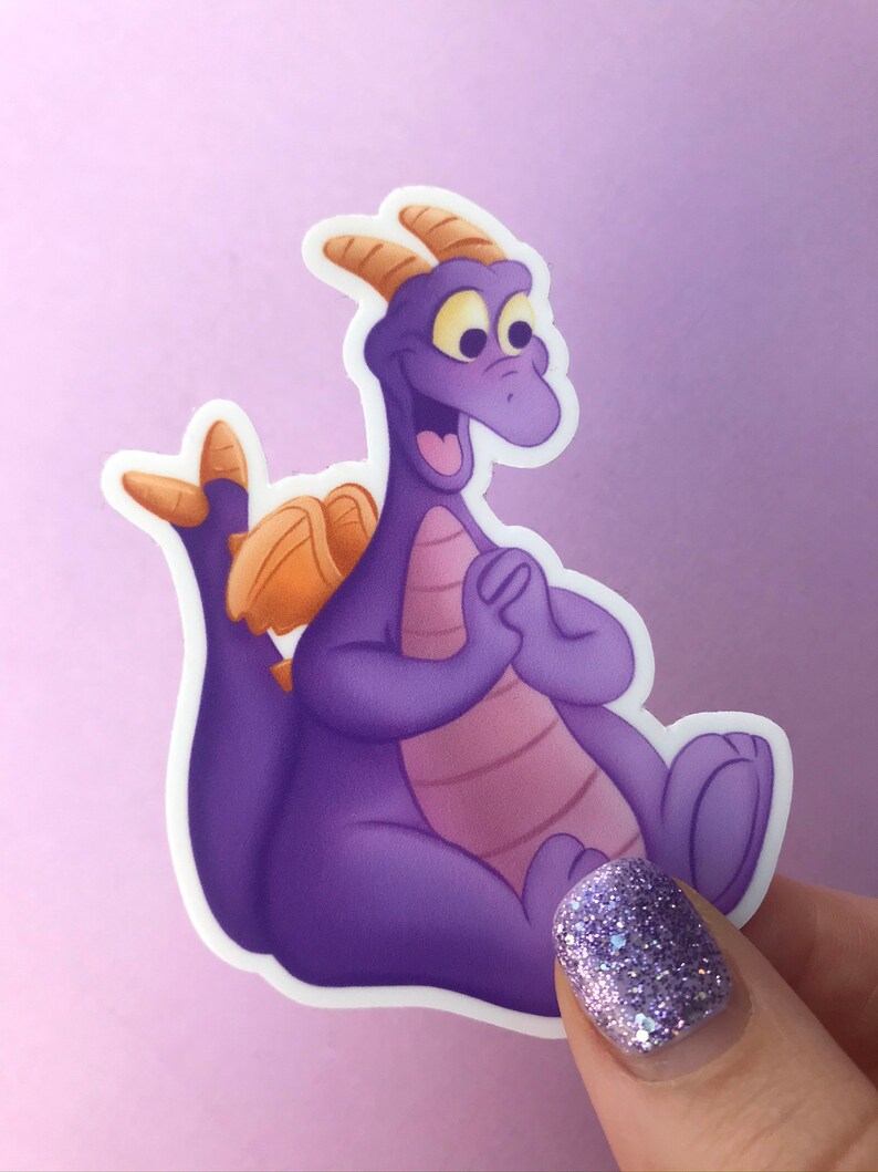 Figment Sticker / Disney Sticker / Epcot Sticker / Disney | Etsy