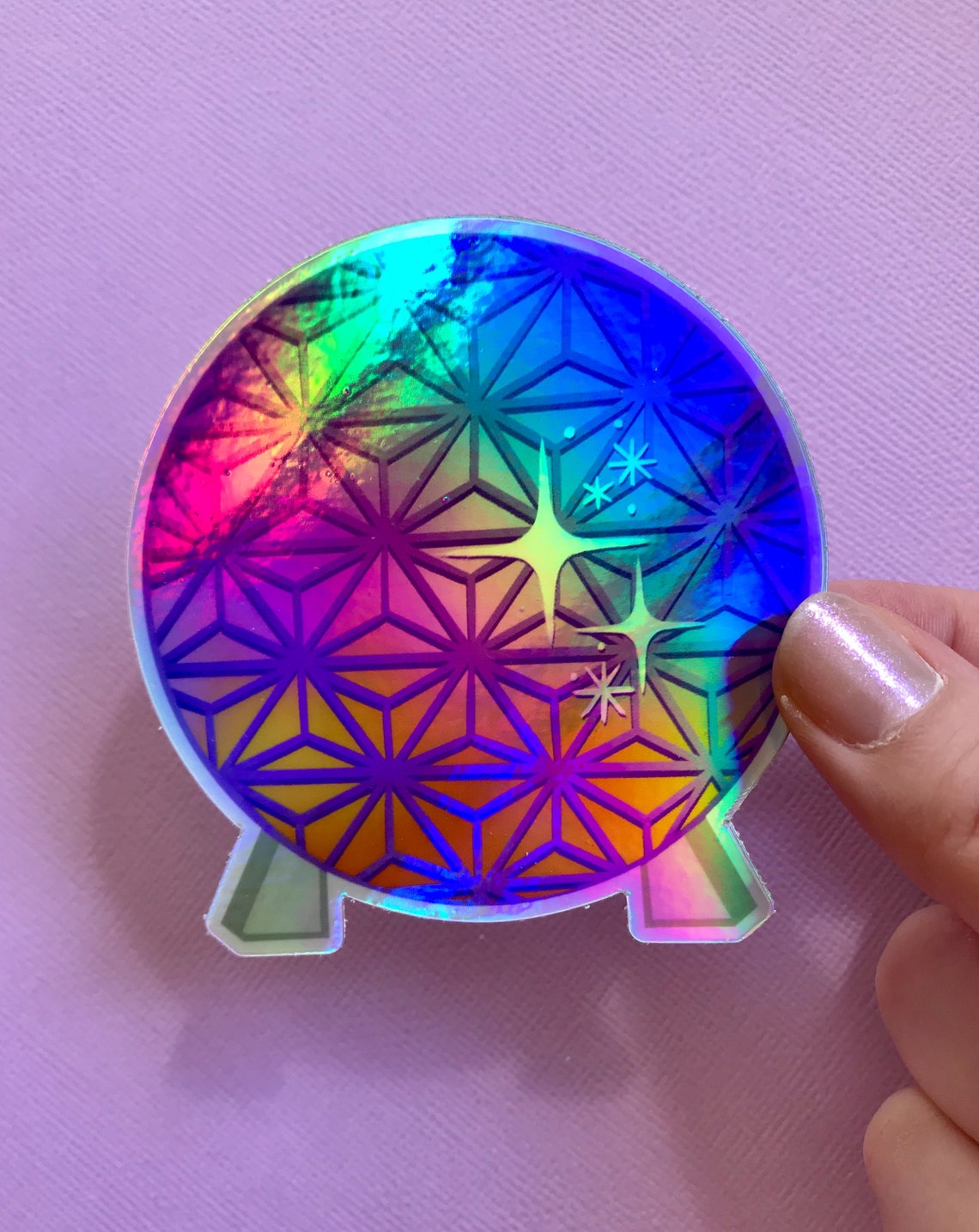 Epcot Sticker Spaceship Earth Walt Disney World Sticker | Etsy