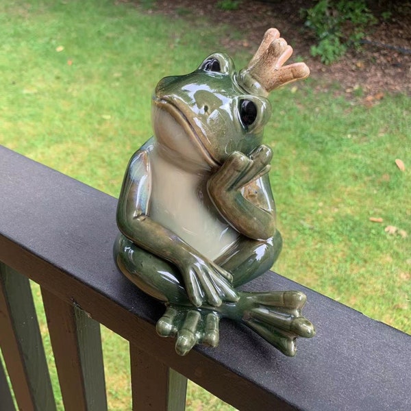 Ceramic Frog - Etsy