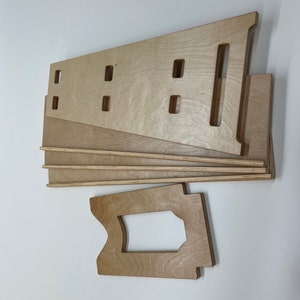 Fraser 3 Shelf Sloped Portable Display - Etsy